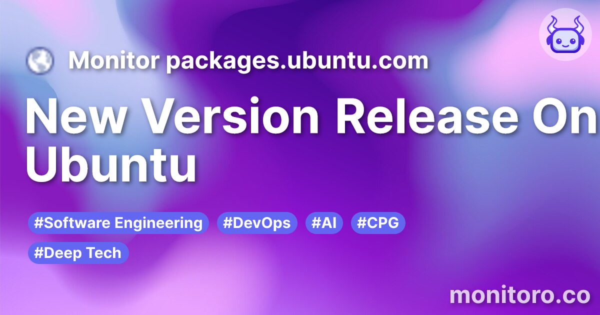 New Version Release On Ubuntu | Monitoro New Version Release On Ubuntu | Monitoro